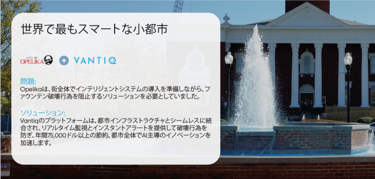 Vantiq | インテリジェンスプラットフォーム